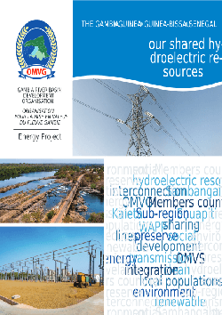 Publications | Site Web du Projet Energie OMVG